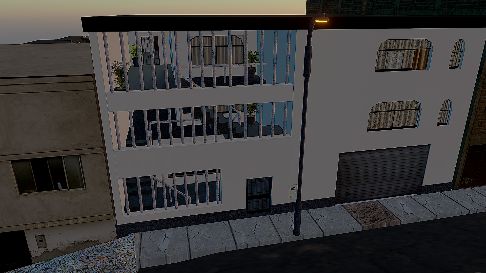 Popular Streets of Lima | PS1 Environment by McPato