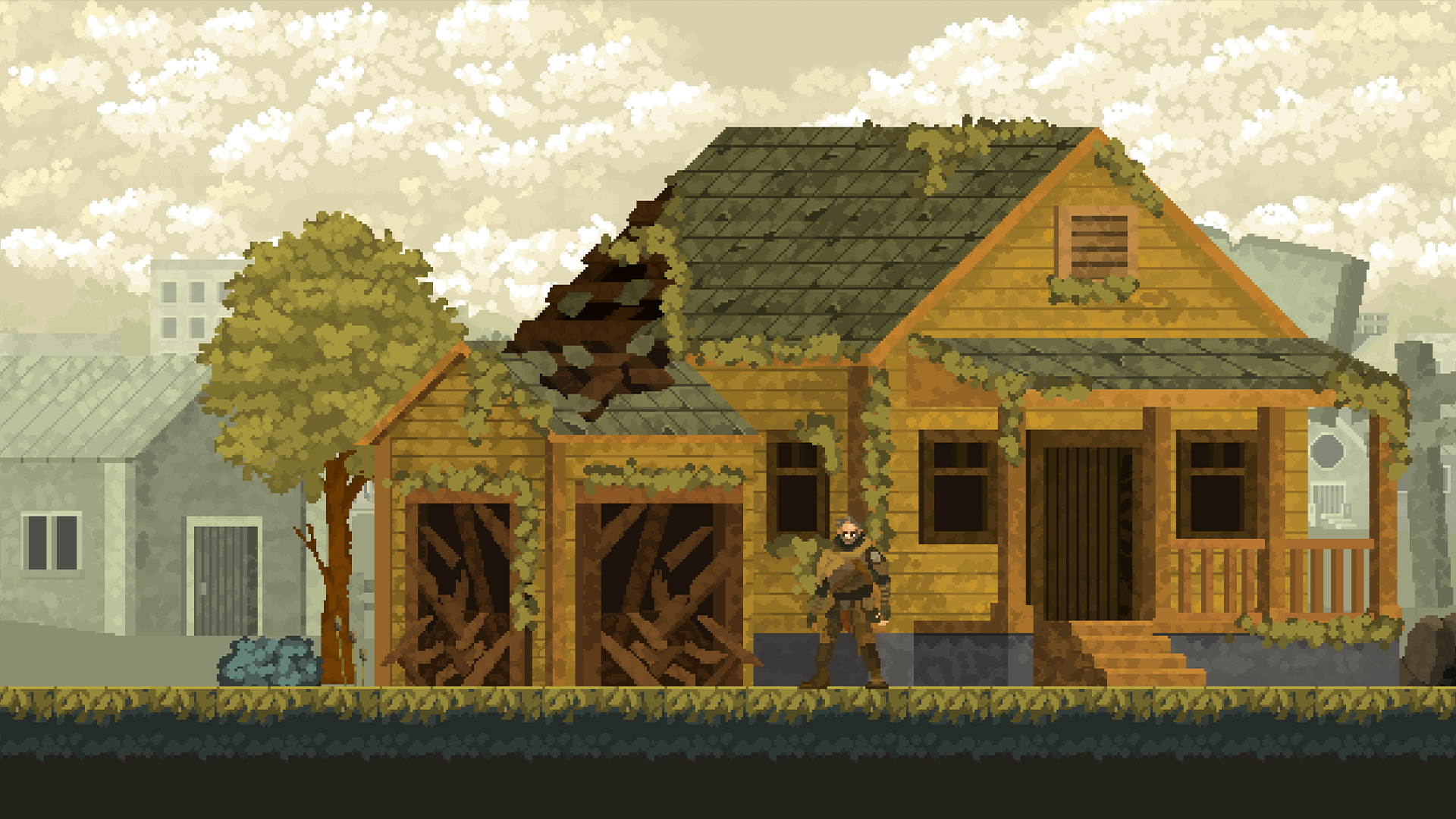 Post-Apocalyptic Pixel Art Asset Pack by Loovgames