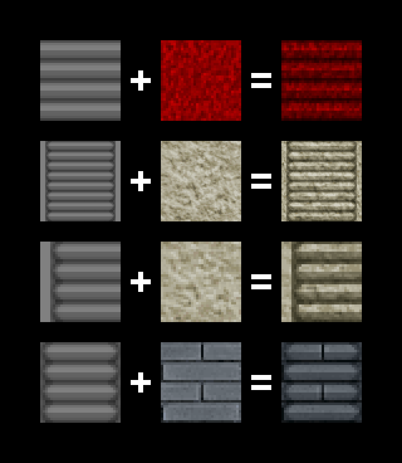 N64 Stair Texture Template by Emerald Eel