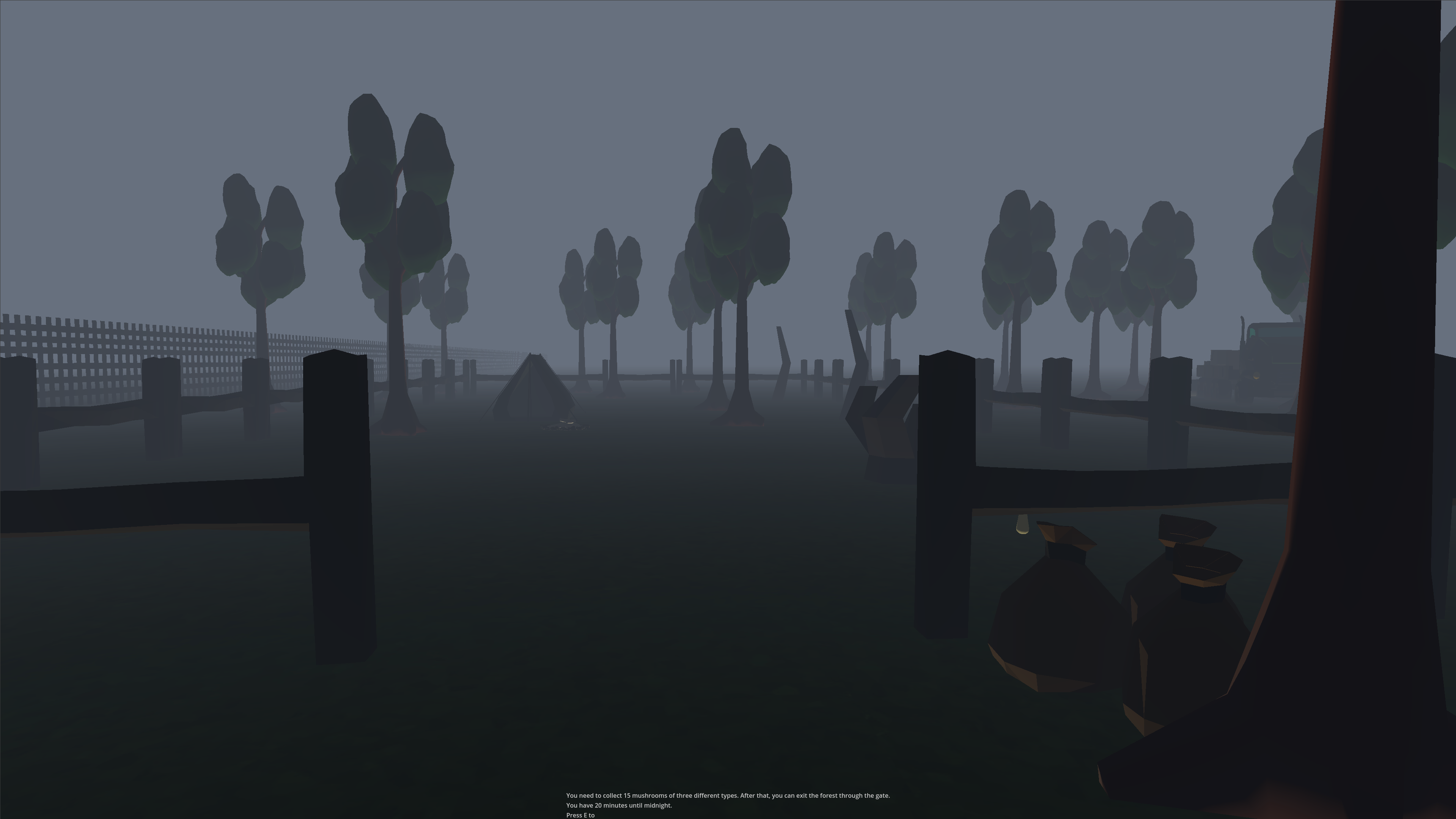 Mushroom picker simulator horror by IroniX studio