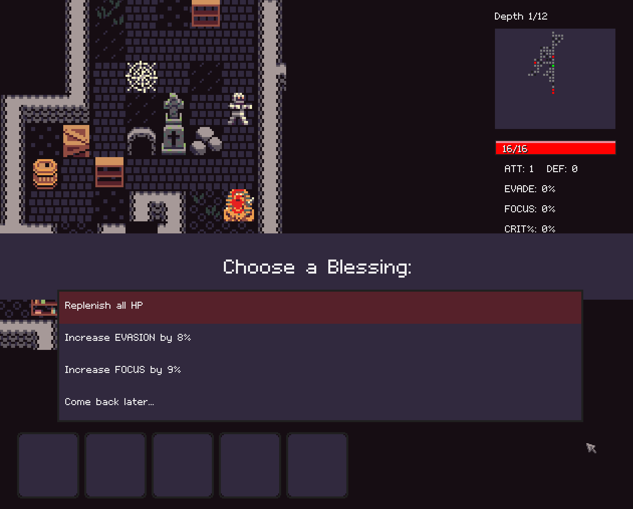 Rate Rouge Rogue by rentonl for roguetemple's Fortnight - itch.io