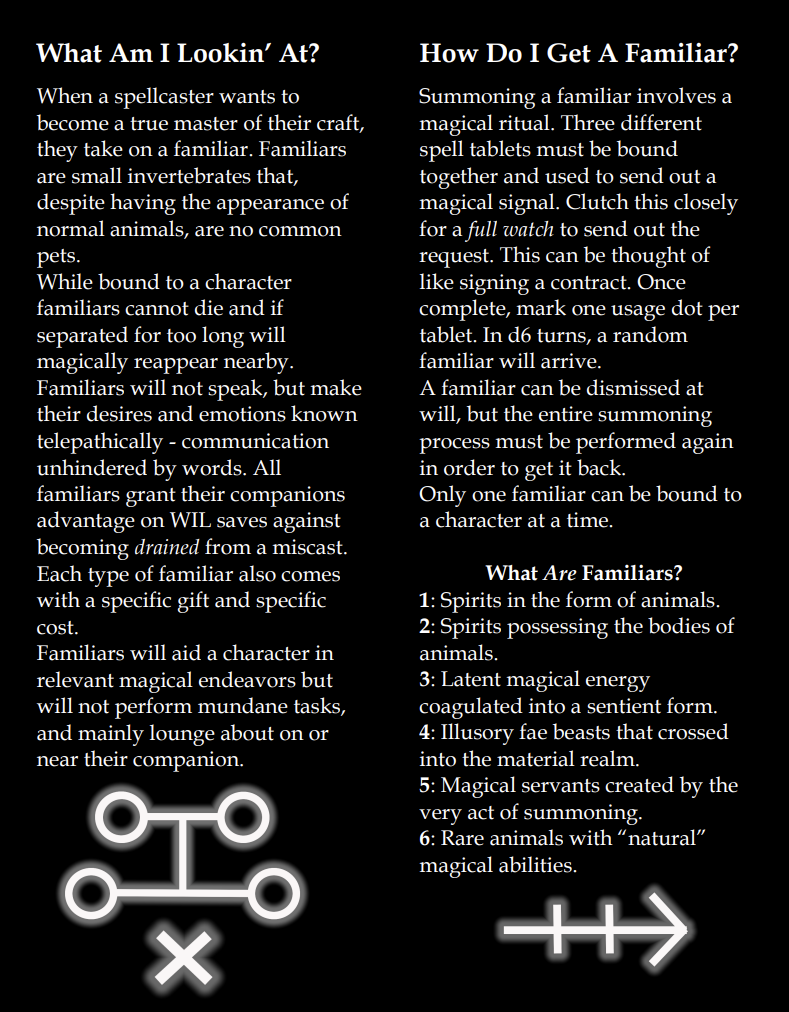 Odd Familiars by Stump Cat Games