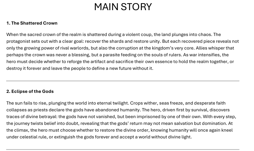 50 RPG Stories – Epic Narrative Prompt Pack by ProAssets_IA