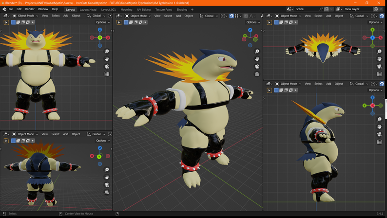 KM Typhlosion by IronGut