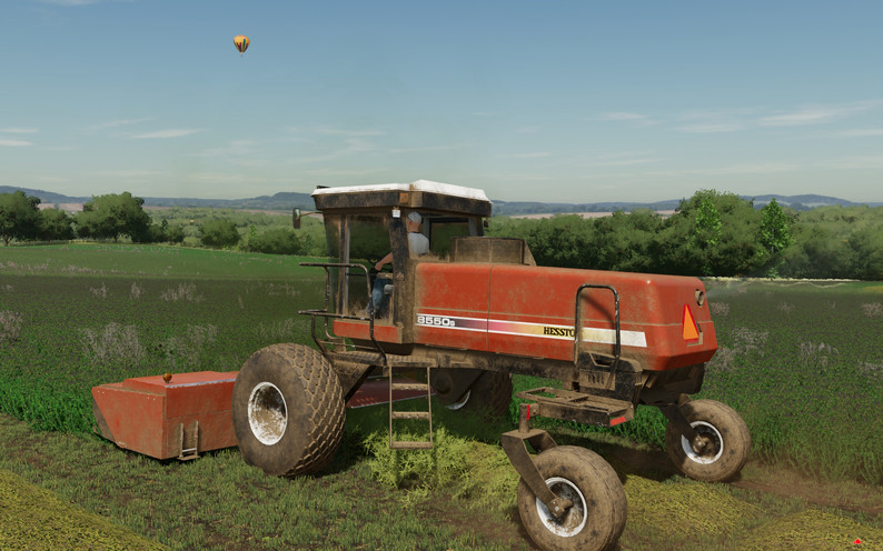 FS22 AGCO Swather Pack Edit by Green Acres Modding
