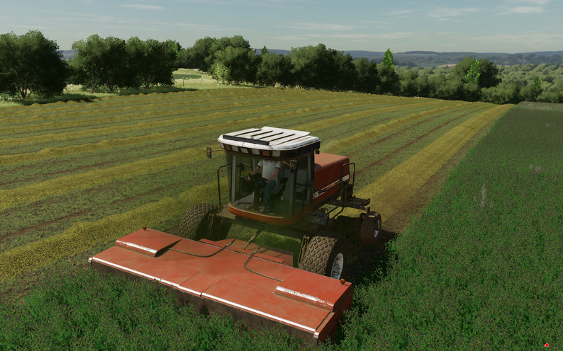 FS22 AGCO Swather Pack Edit by Green Acres Modding