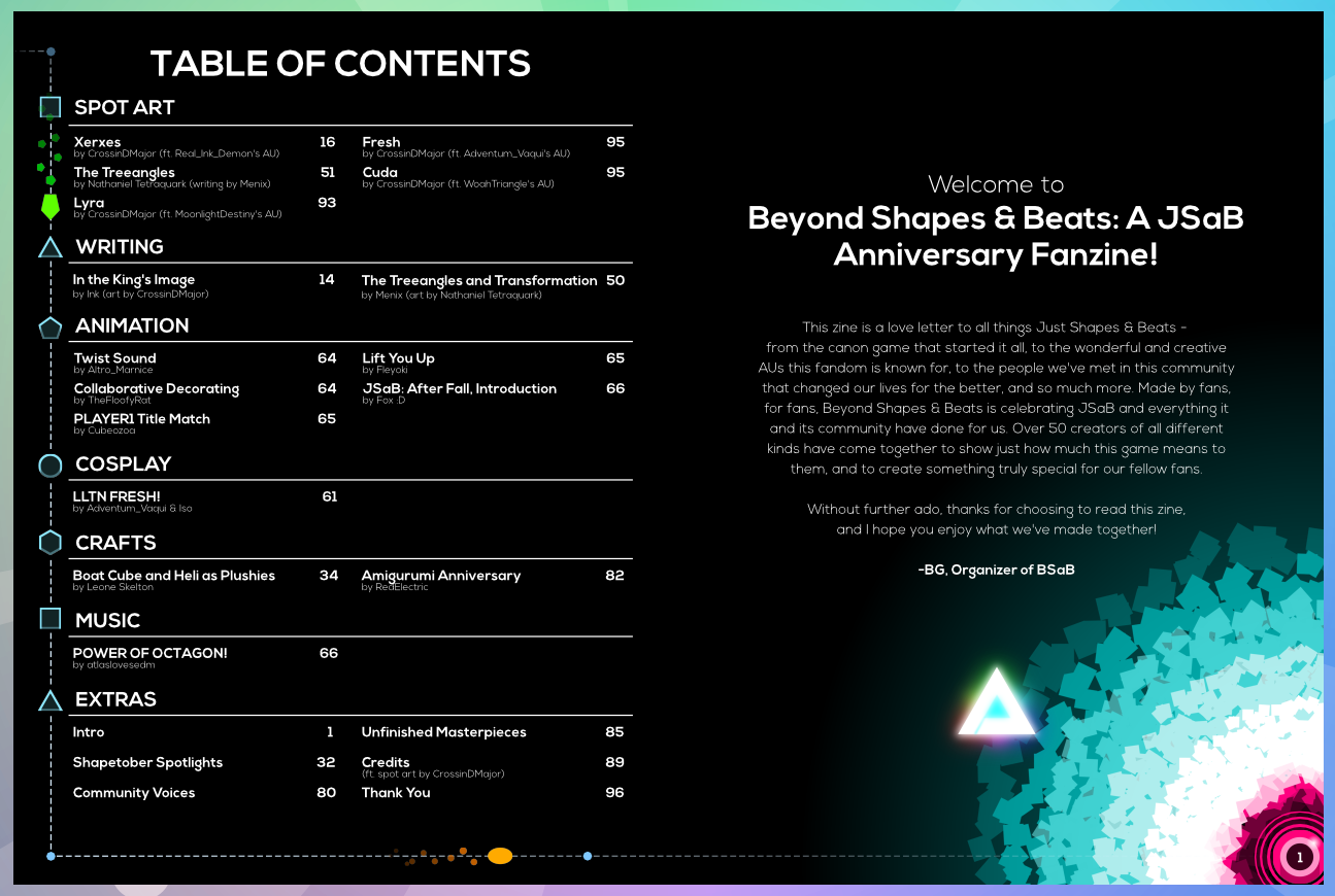 Beyond Shapes & Beats: A JSaB 8th Anniversary Fanzine by Beyond Shapes ...