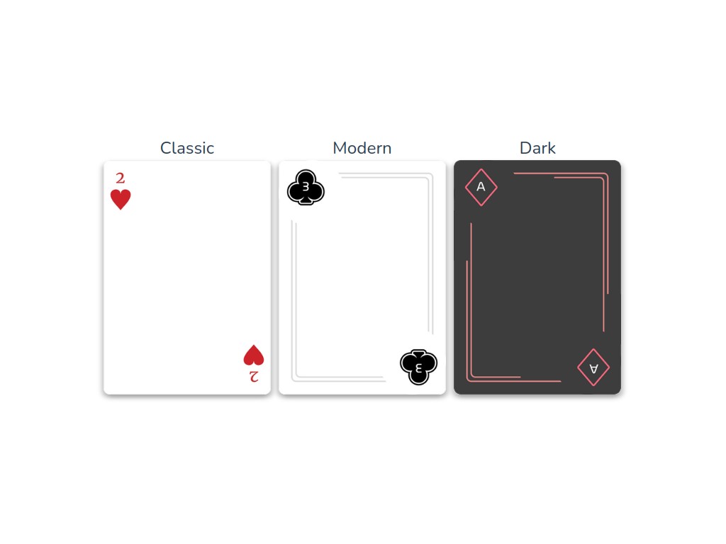 Blank Playing Cards by Dextrous