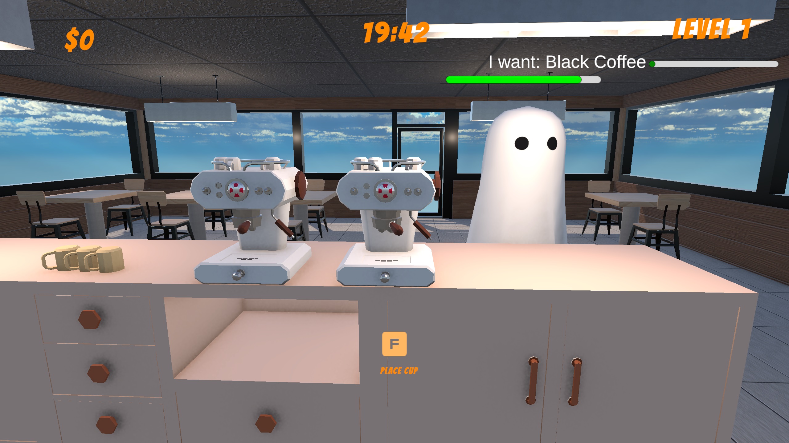 The Last Stop Cafe - Simulator V0.3 (Prototype) by gtasaryder