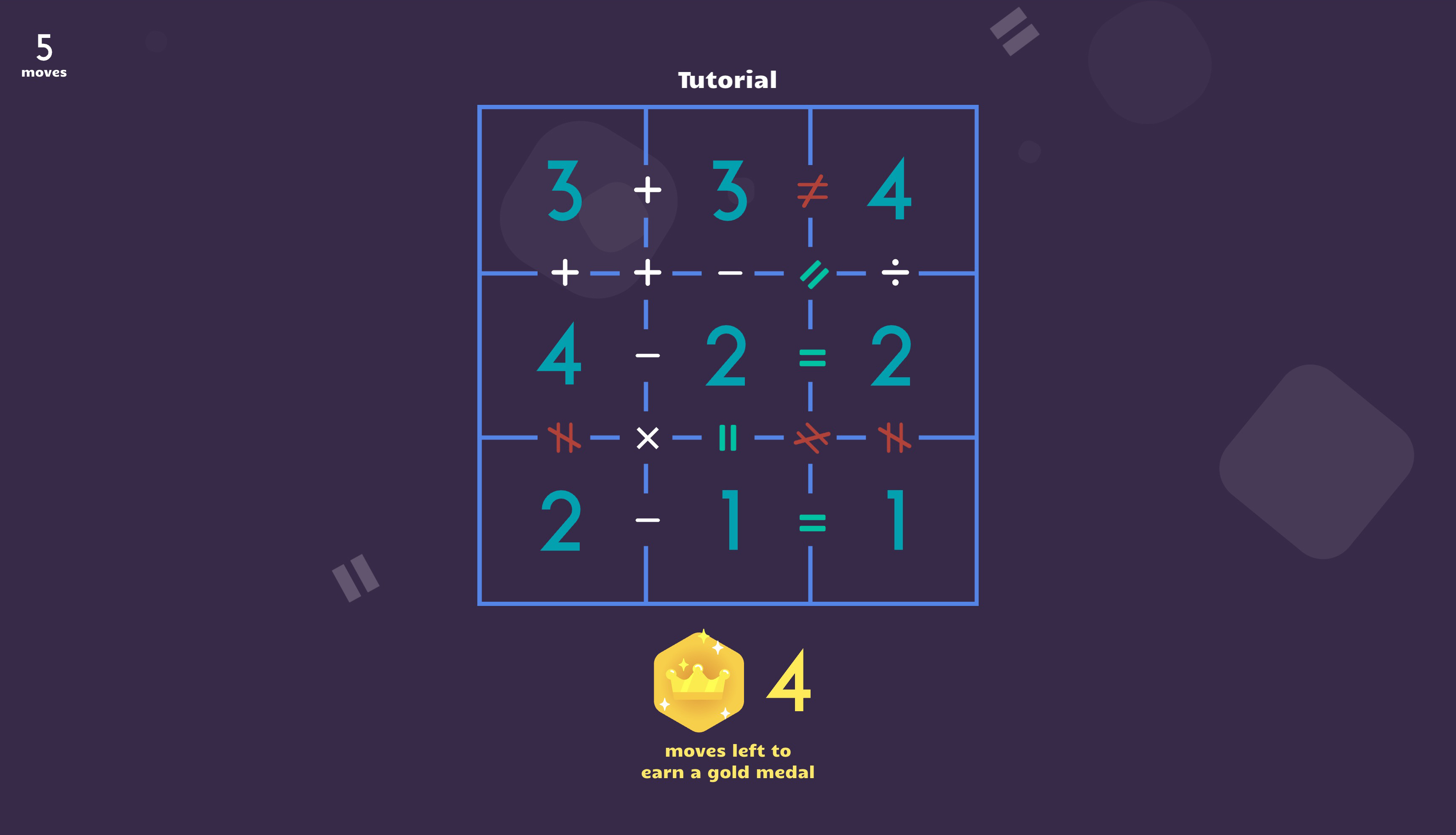 Equate 8: A Math Puzzle Game by Cinq-Mars Media
