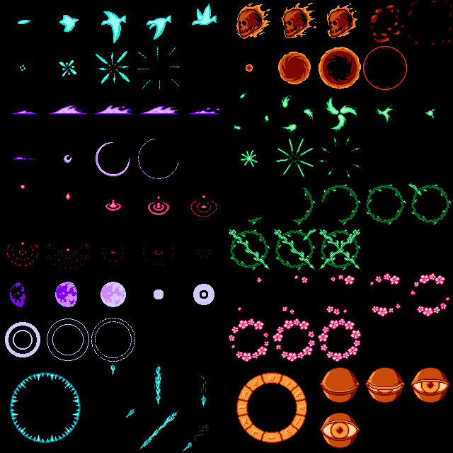 Alice's Megabane - 8-bit Spell Animations by Alice Gristle