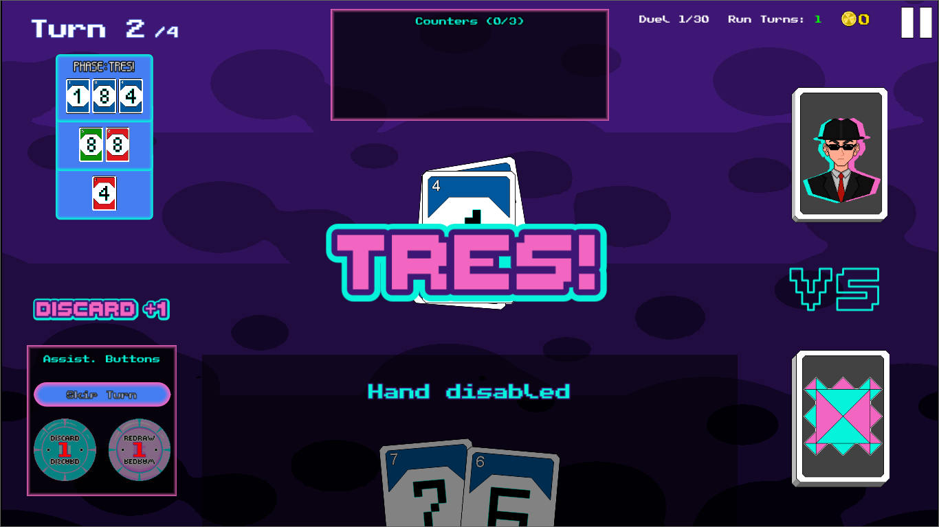 Visual changes and alterations to the tutorial. - Uno! Dos! Tres! by Keruto