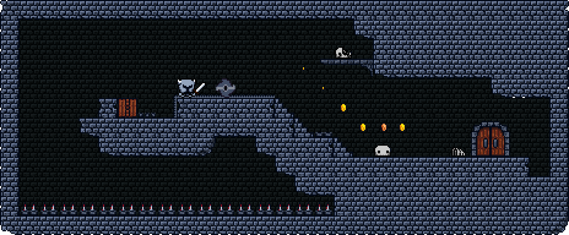 16-Bit Game Assets - Knight Hero Platformer Tiles/Animation by very ...