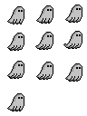 Halloween sprite combo 1 by Ordinary Bird Art
