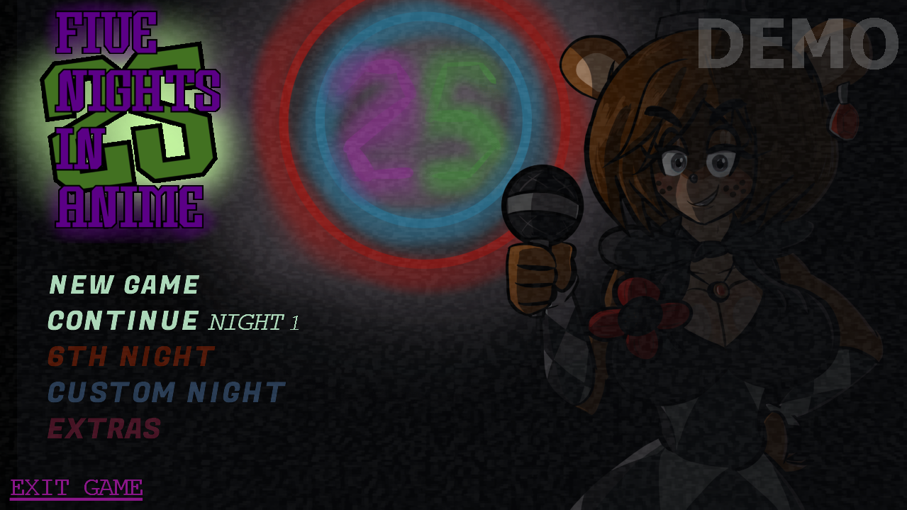FNIA 25 DEMO IS FINALLY RELEASED!!! - Five Nights in Anime 25 (FNIA ...