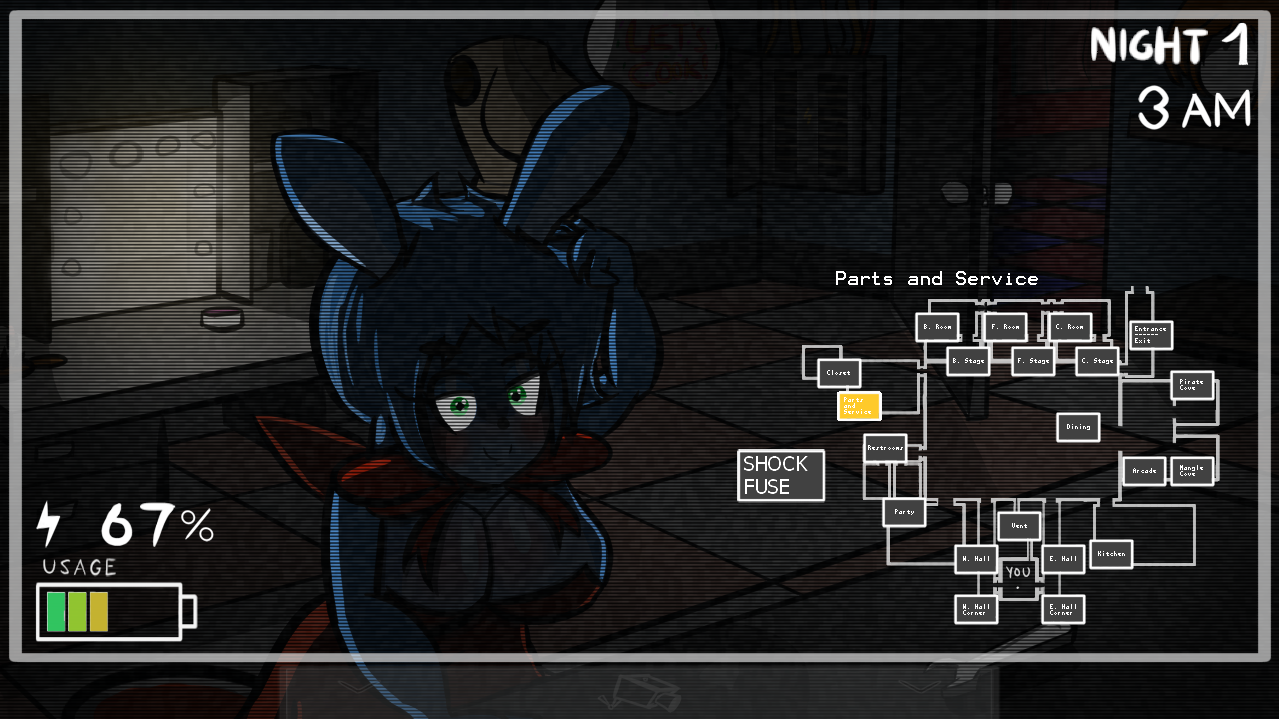 Five Nights in Anime 25 (FNIA: Awakens) by FNIA Studios (Nateraizer)