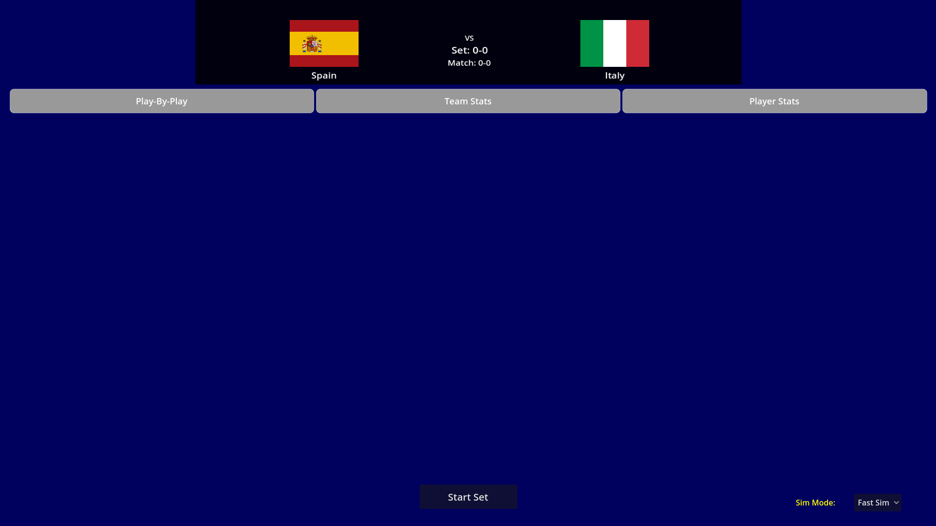 Pro Volleyball Manager - Technical Demo: A Tactical Sports Management ...