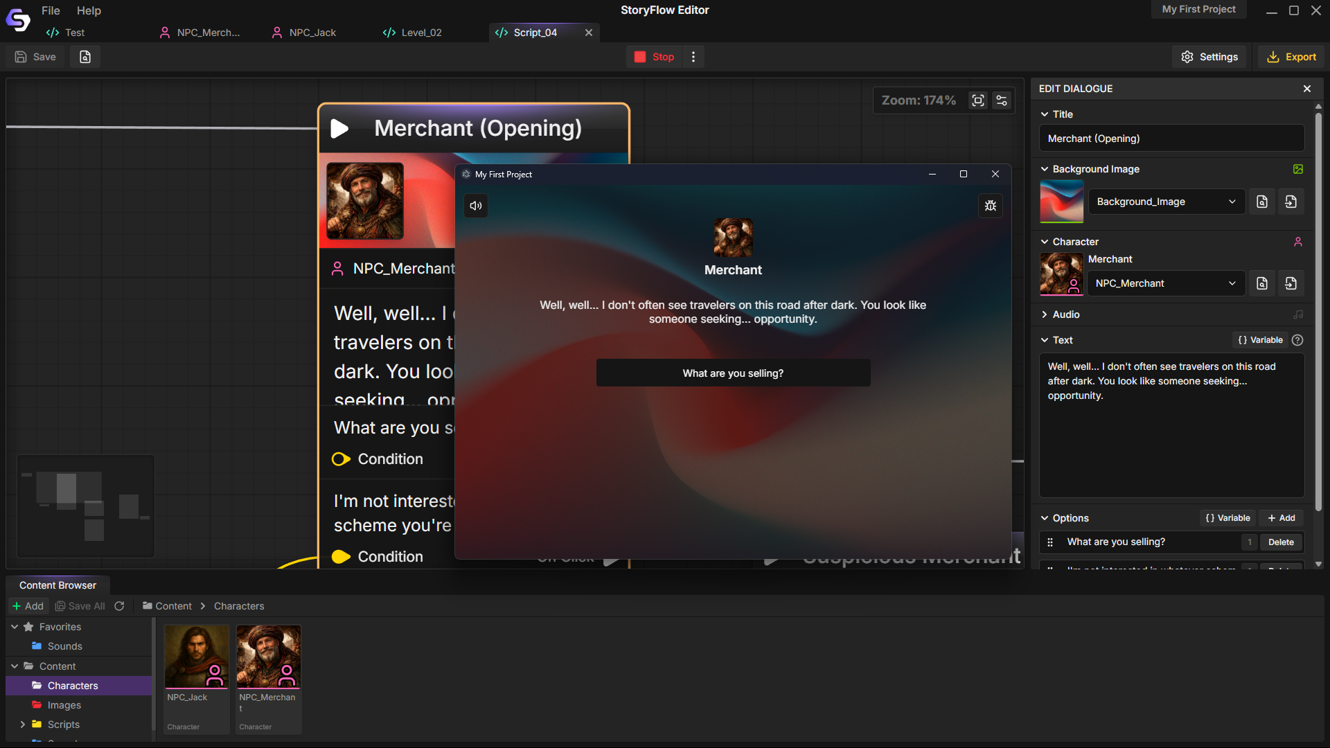 StoryFlow Editor by Soulstices