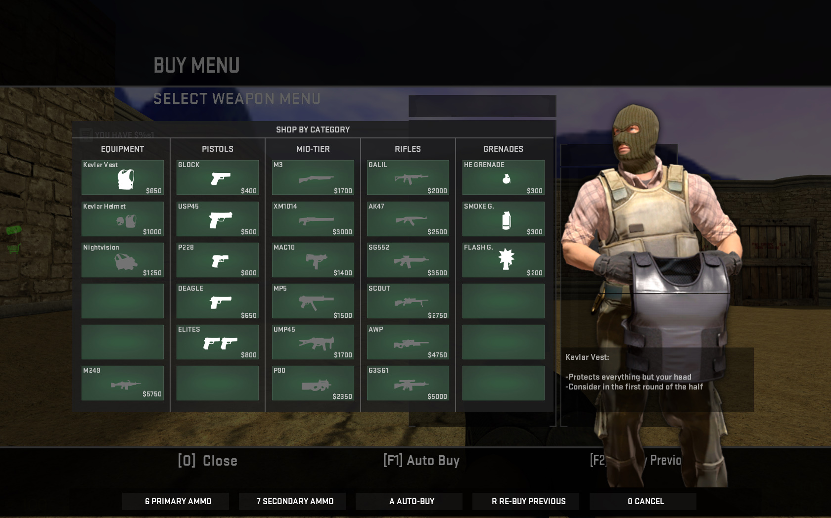 I just added some screenshots to the main page! - Counter Strike 1.6 ...