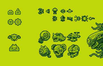 Retro Mini Space Shooter & Prison Escape Assets by Alb_pixel Store