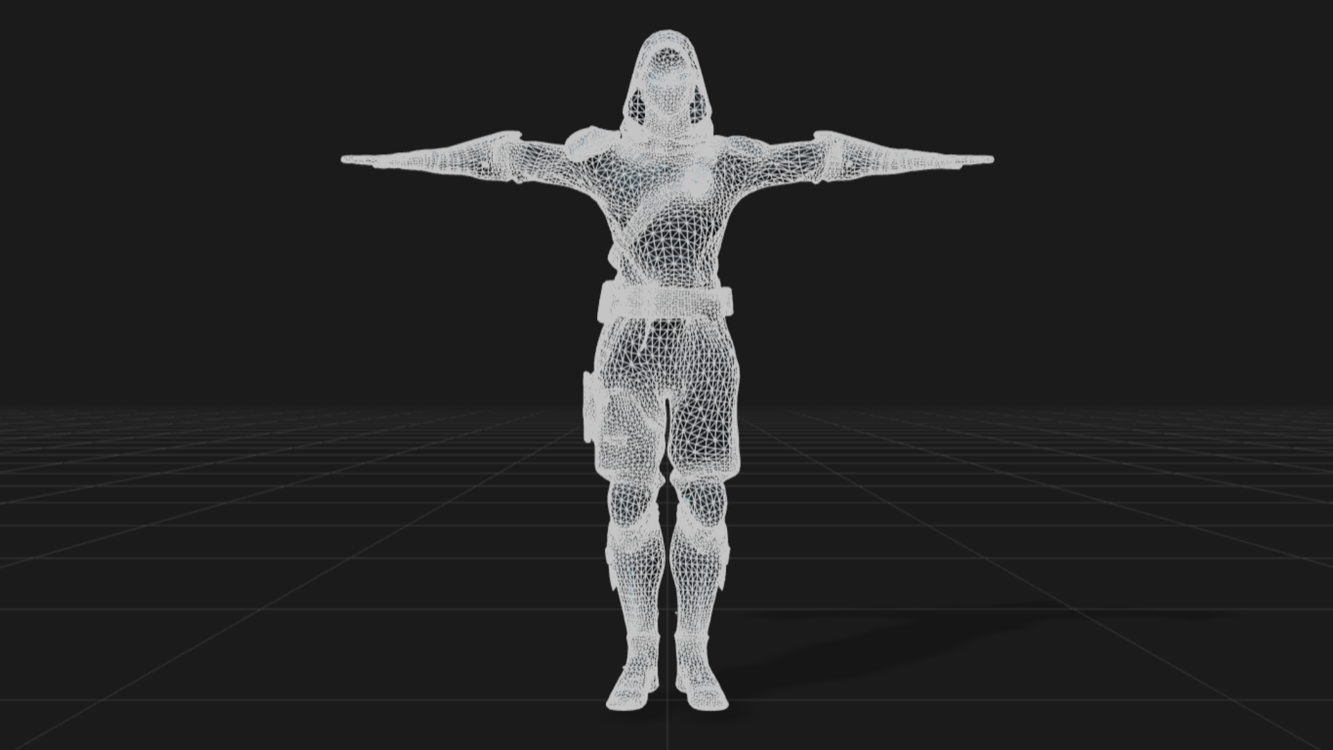 Cyber Ninja Character by LOKALGAMEDEV