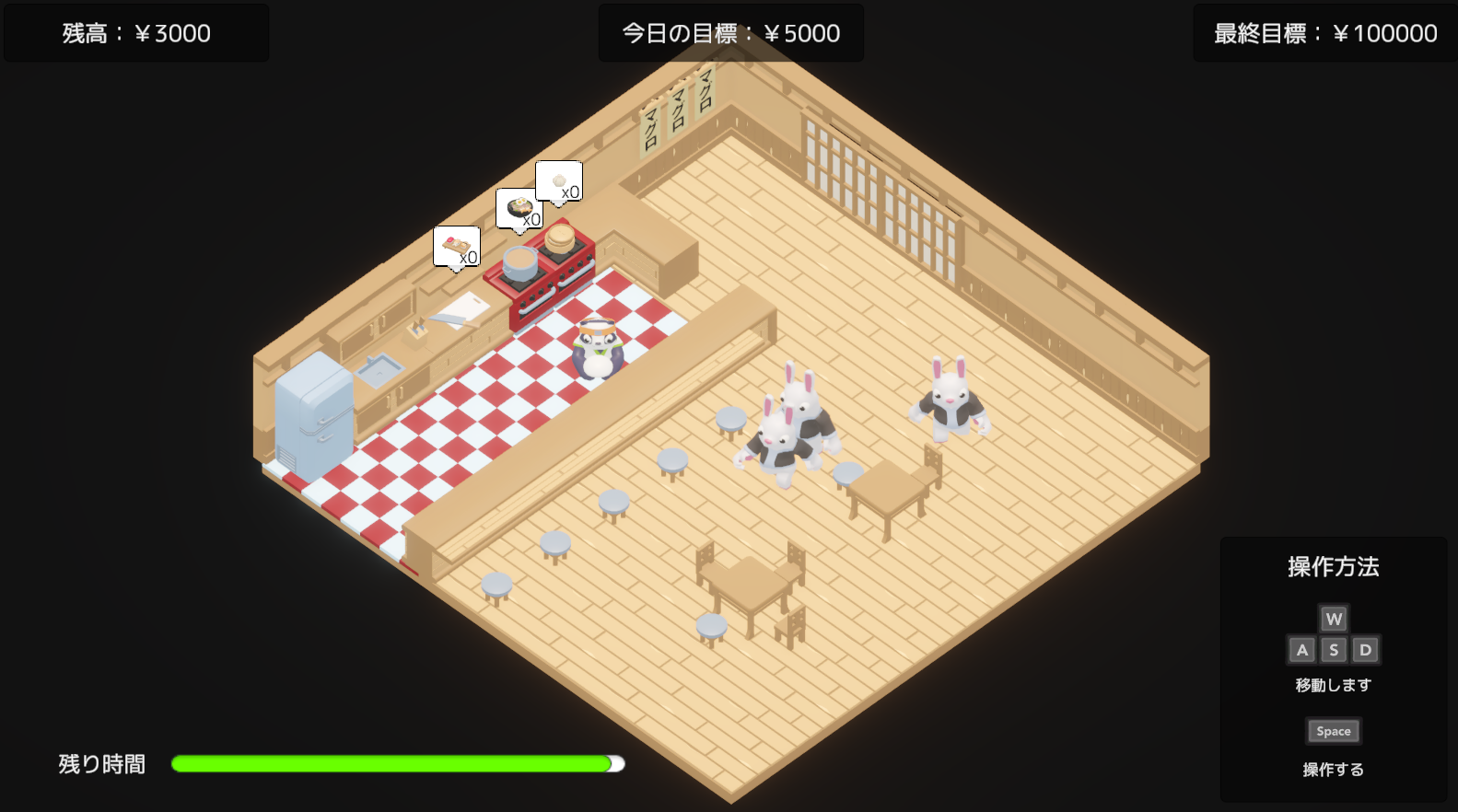 Panda Izakaya Demo by Just Rodney Games!