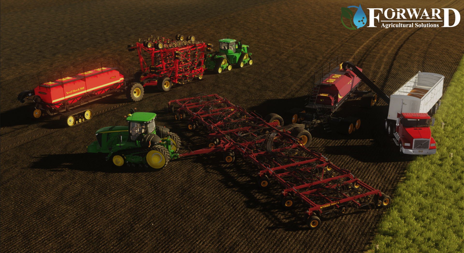 Seed Hawk 980 Air Cart with Additional Systems by Forward Agricultural ...