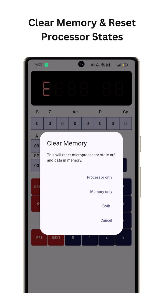 8085 Simulator by Sachin Das