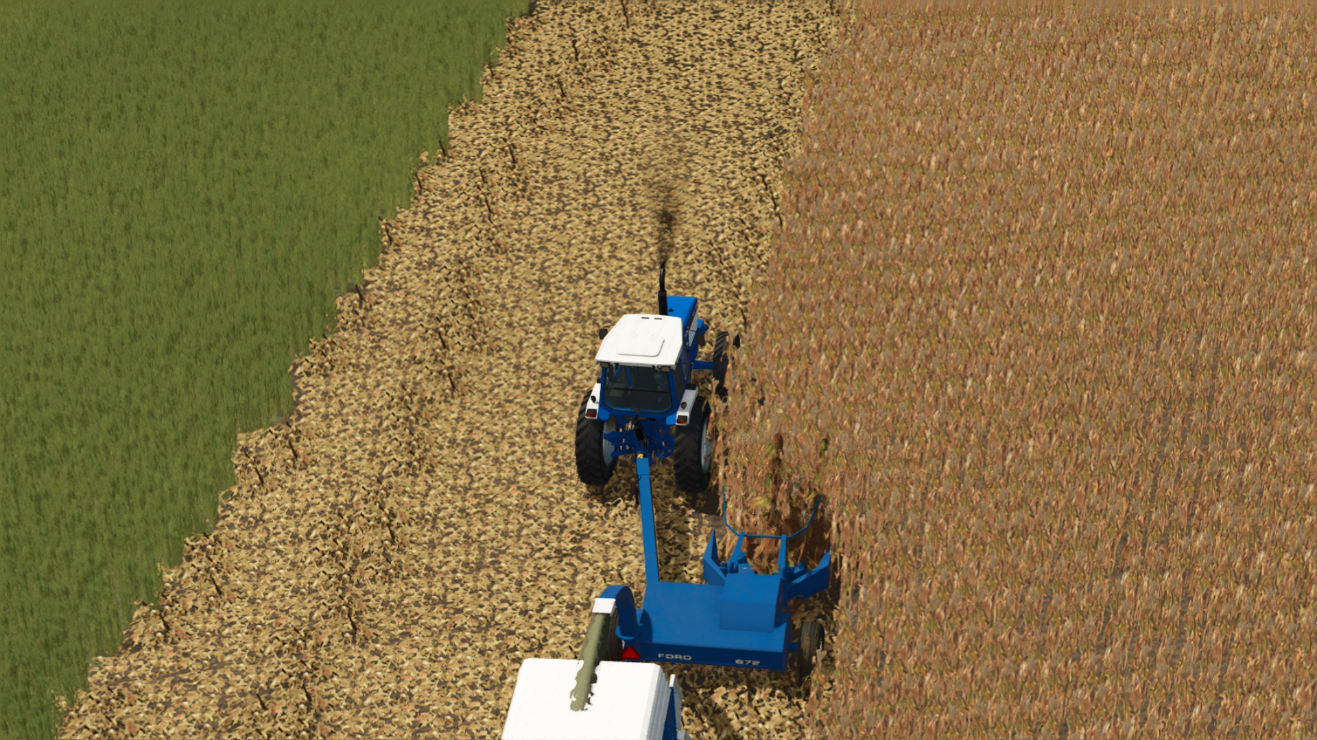 FS25 Ford 672 Chopper by Outpost Dairy