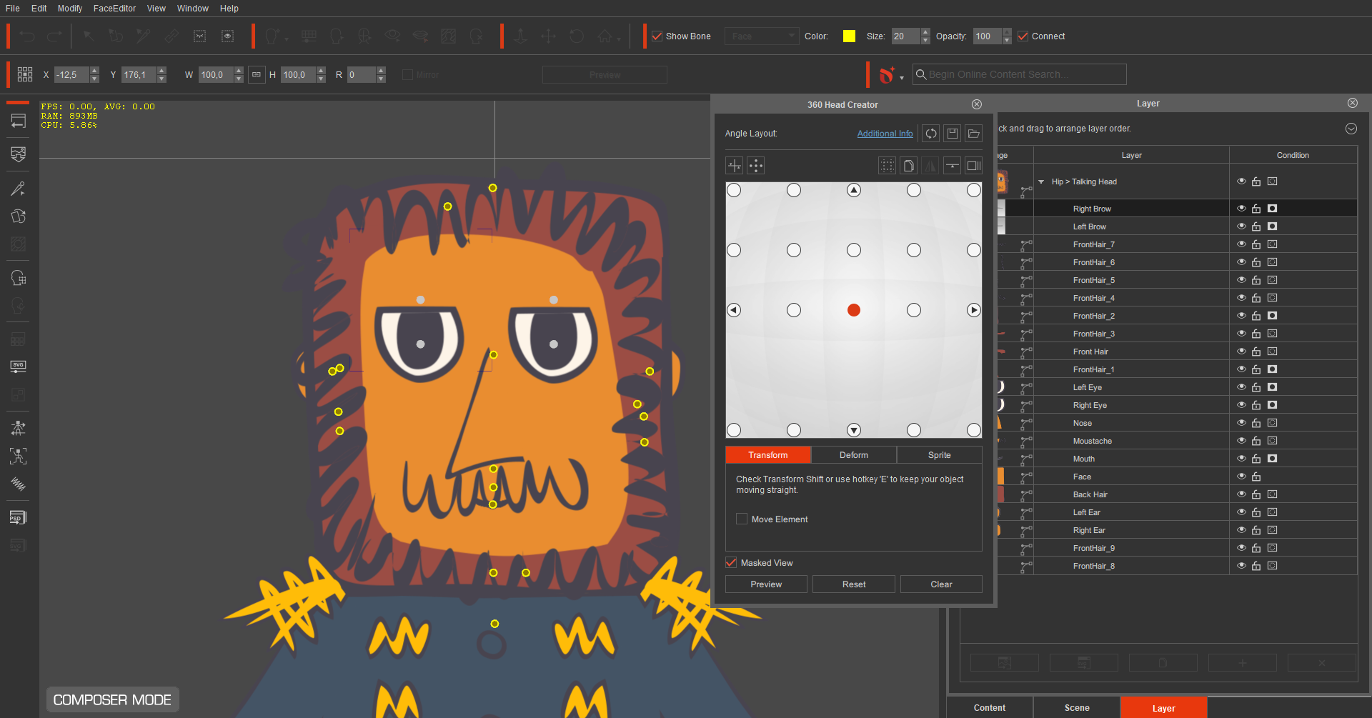 John – Character for Cartoon Animator 5 by blaosquirrel