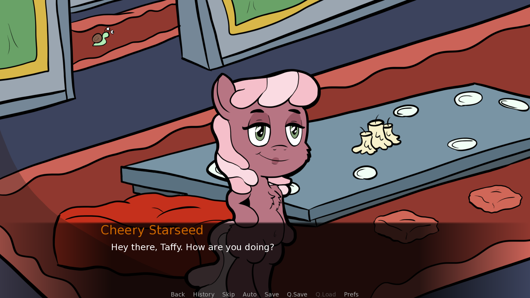 A Pony Lost in a Sea of Love by TheCrimsonNight for Visual Novel Jam ...