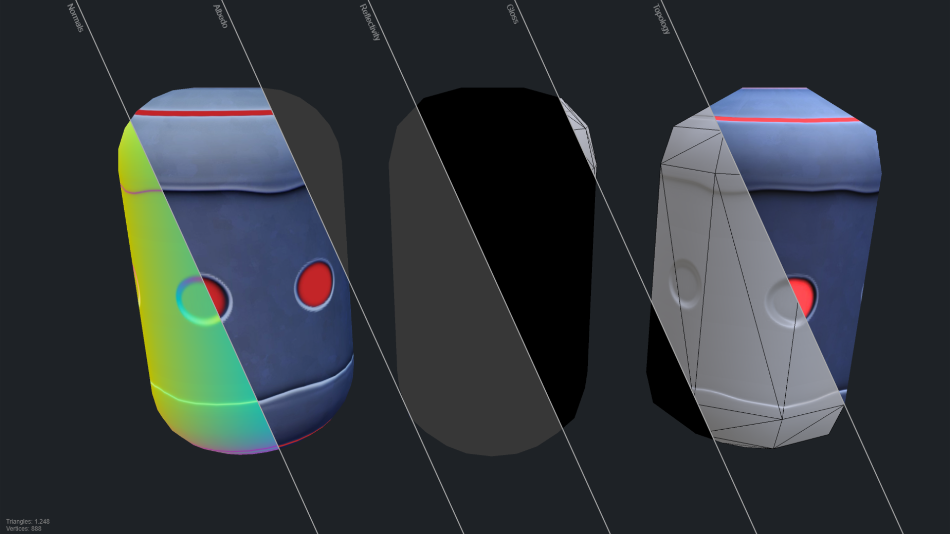 Stylized Sci Fi Grenade by Egideon