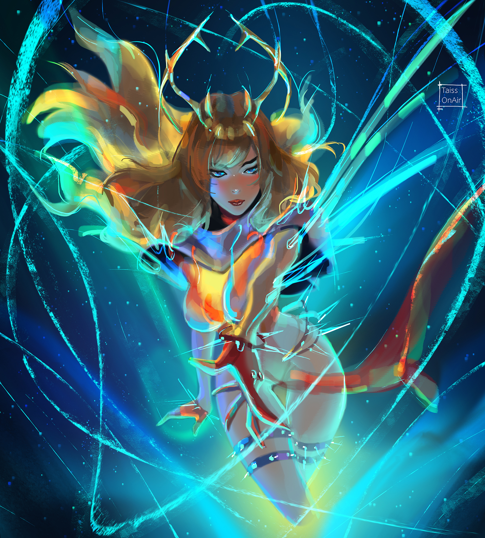 Magik Phoenix Demon, Marvel Rivals. by TaissOnAir