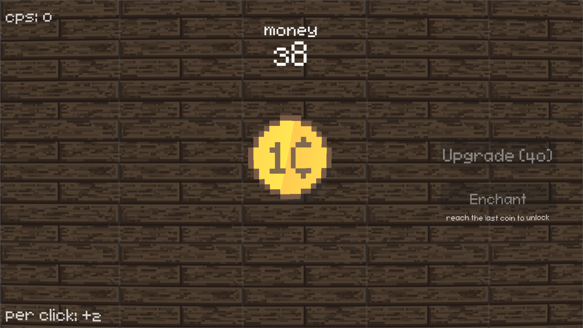 Rate coin clicker by coatt for Solo Game Jam 🏆 - itch.io