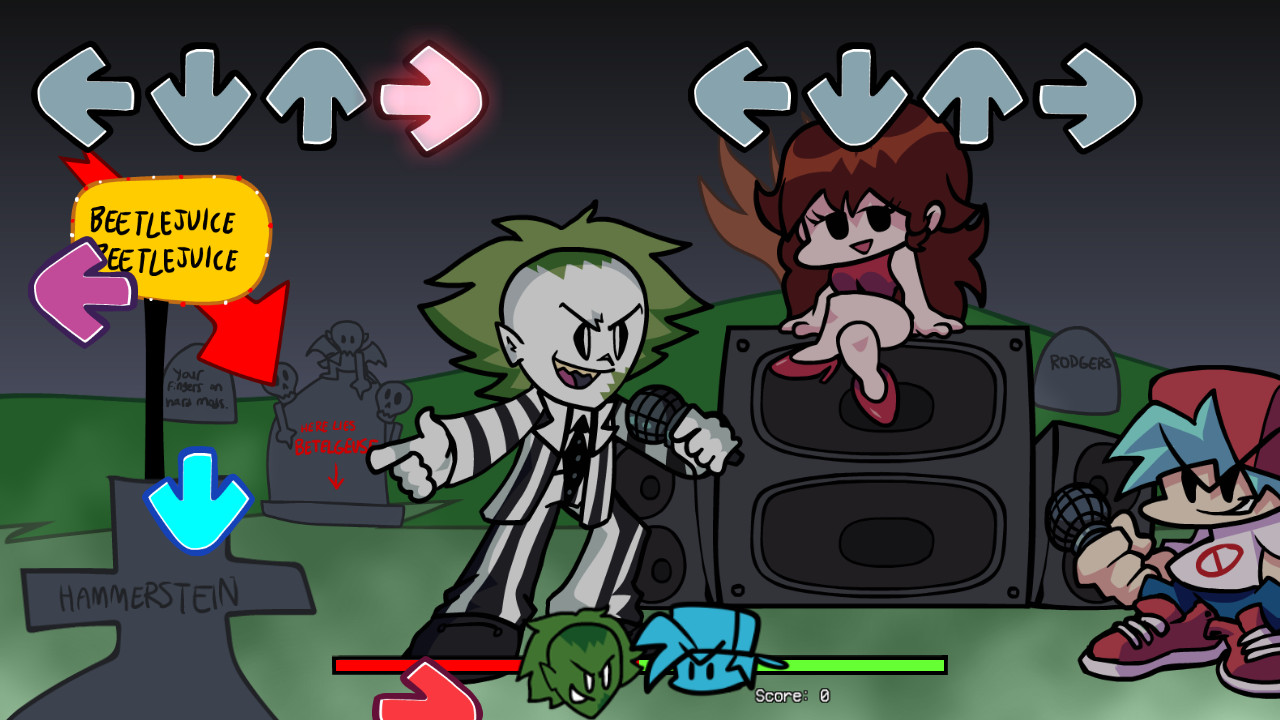FNF: Vs. Beetlejuice by Games By Jacob Wayman