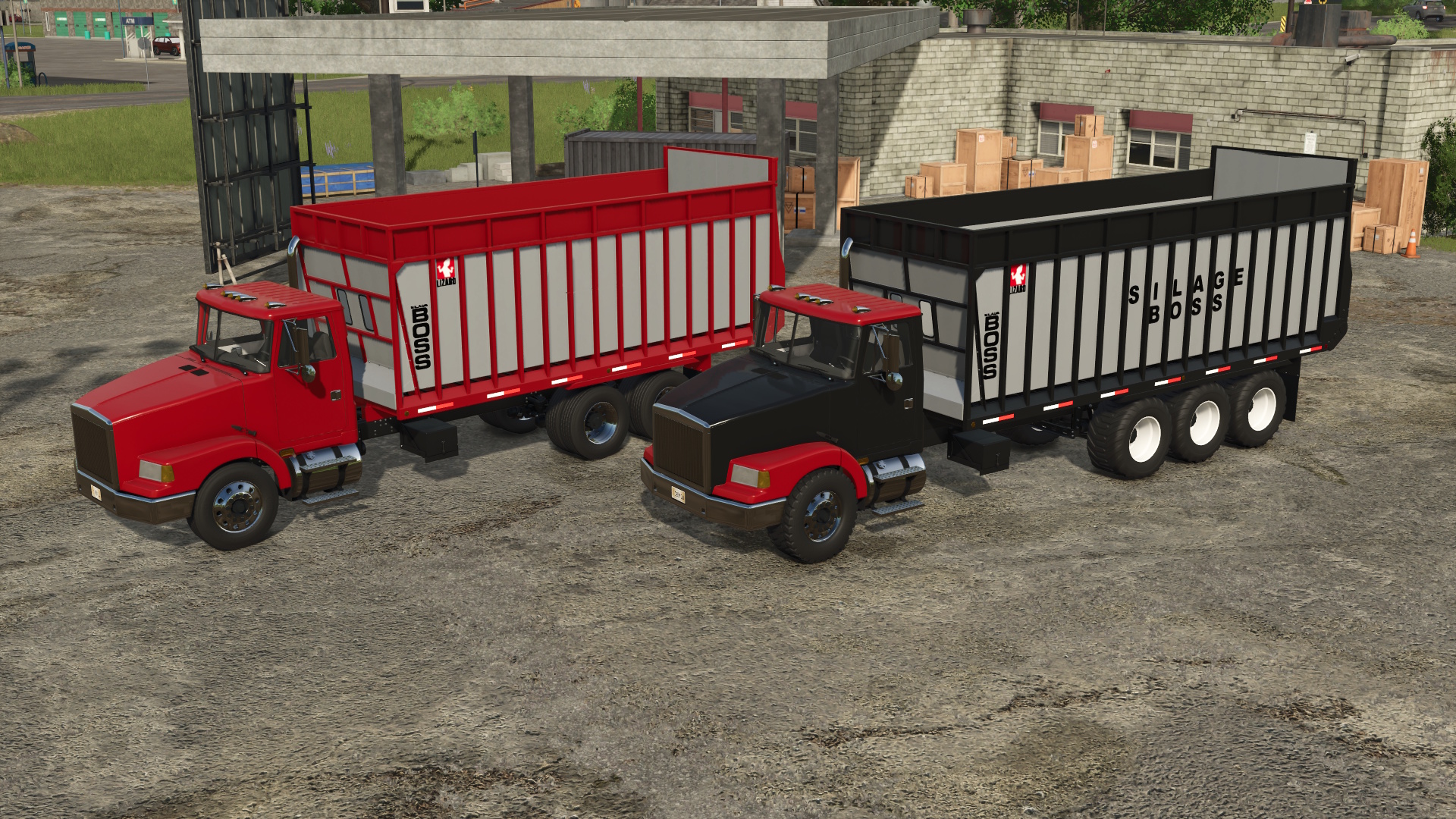 FS25 Bulk Truck Bed Pack 0.9.4.0 by Bcbuhler Farms