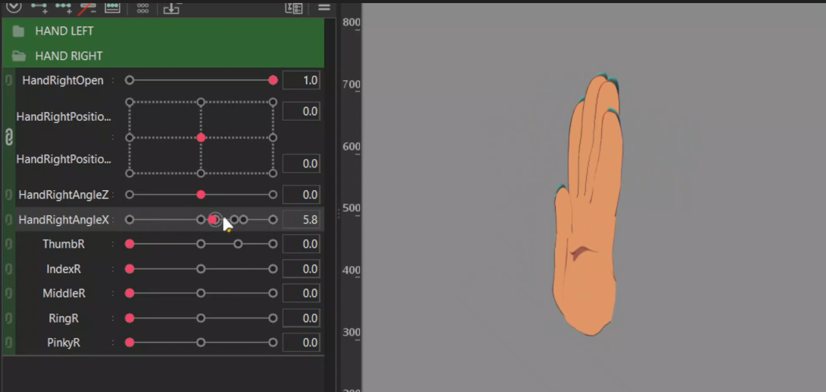 Live2D Hand Rig by Live2D
