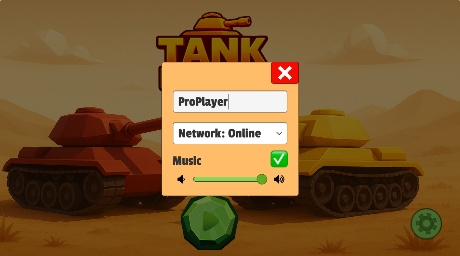 Multiplayer Tank Battle by Vishambhar Singh