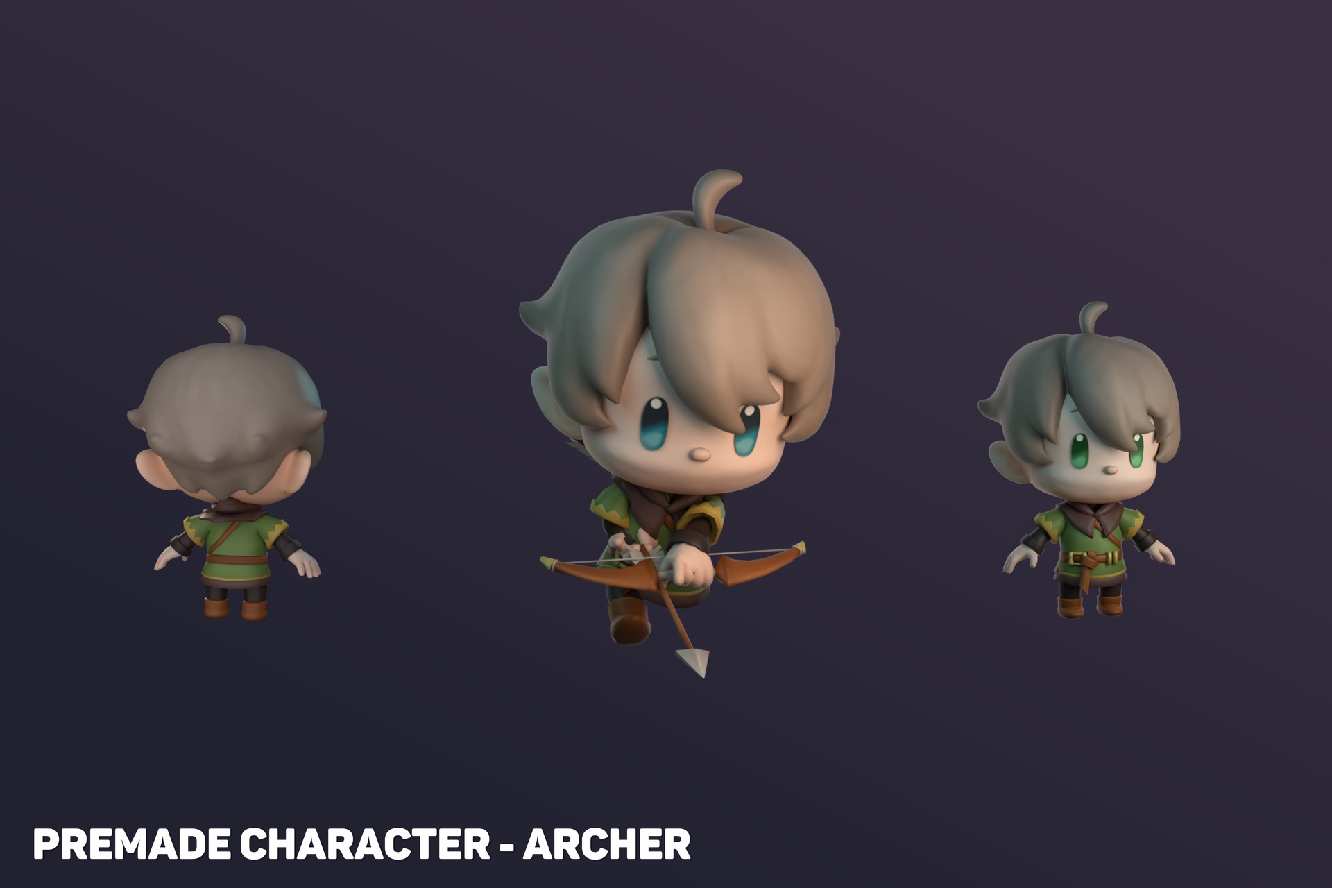 Modular Cute Fantasy Character Pack #1 by Sema Game Studio