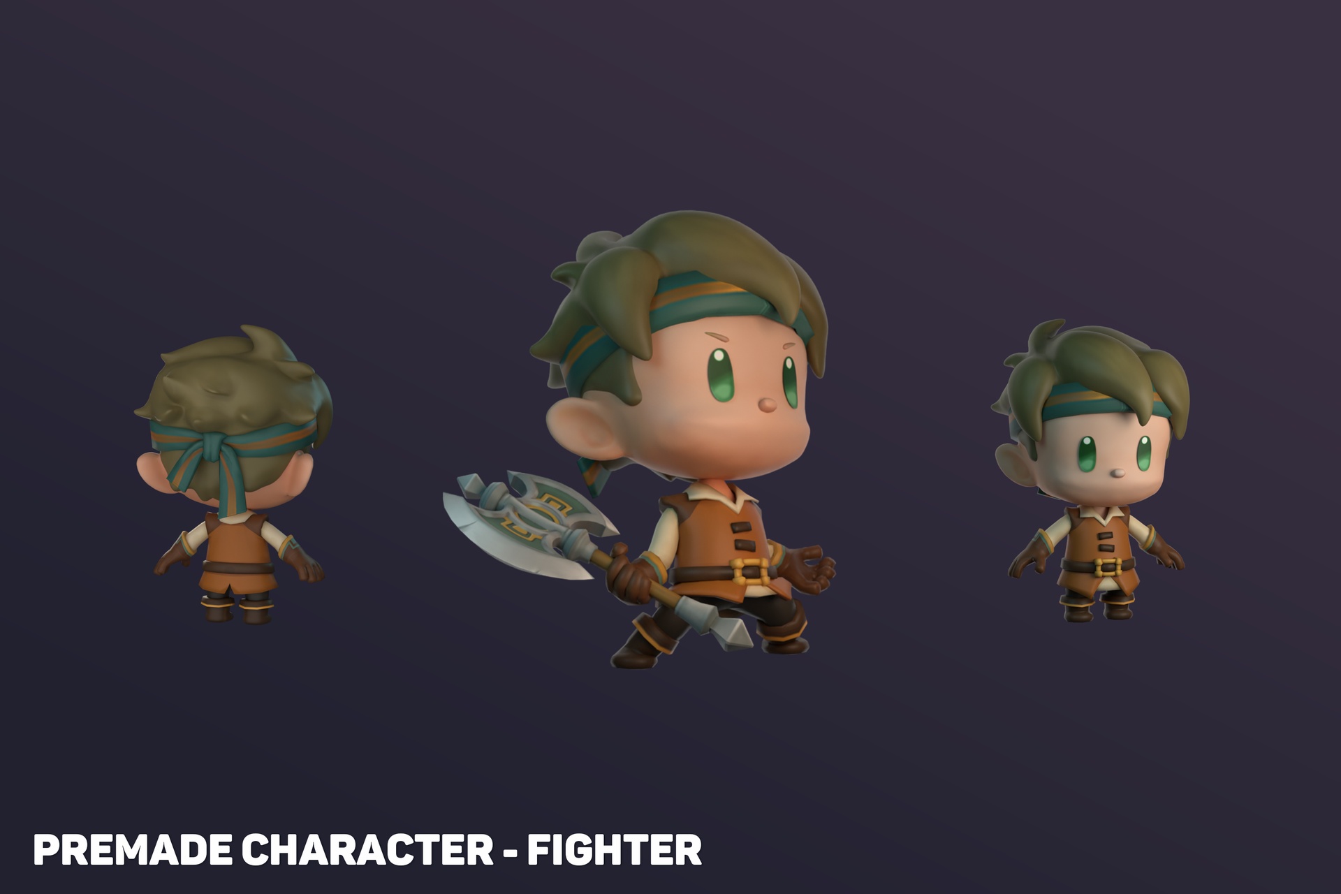 Modular Cute Fantasy Character Pack #1 by Sema Game Studio
