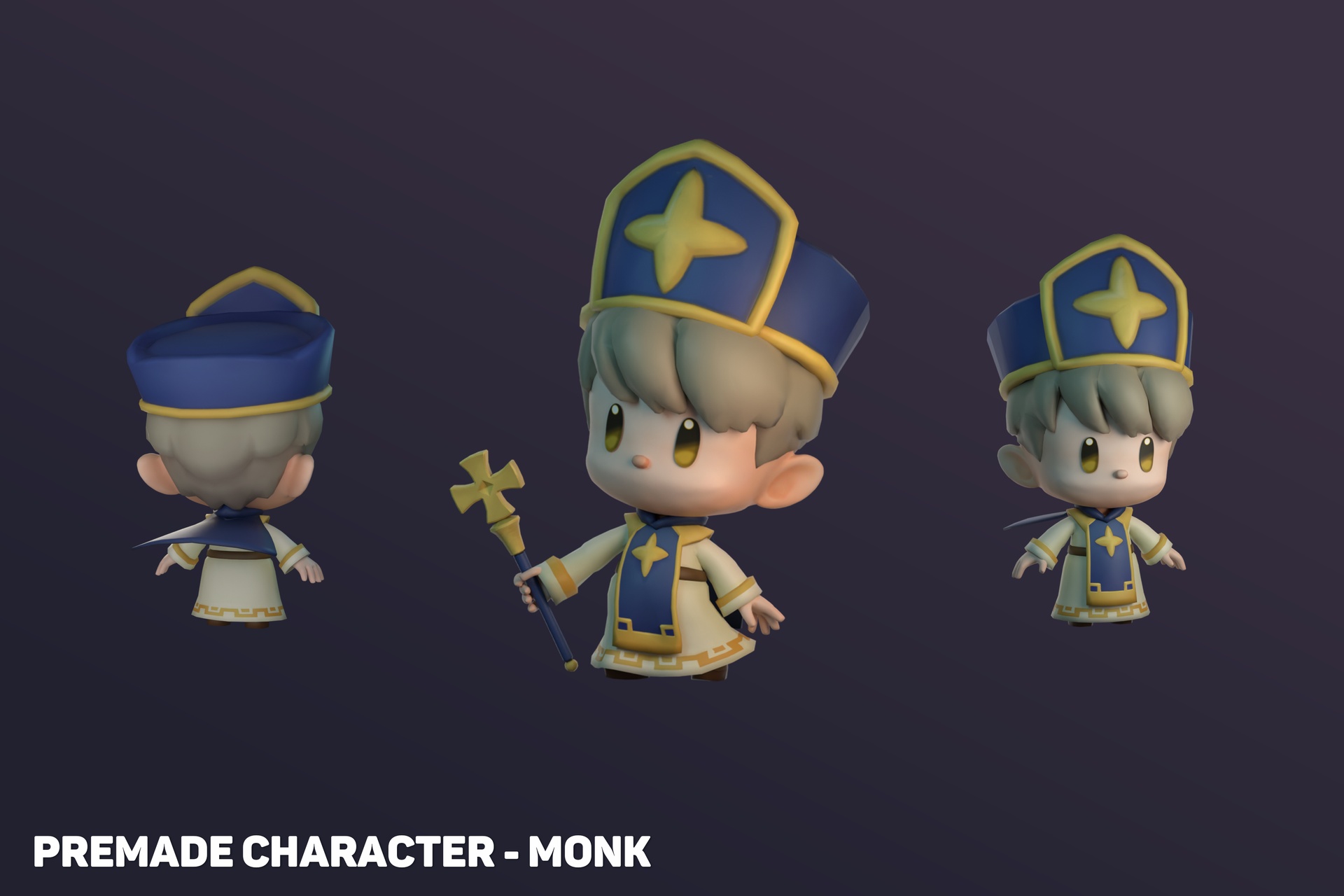 Modular Cute Fantasy Character Pack #1 by Sema Game Studio