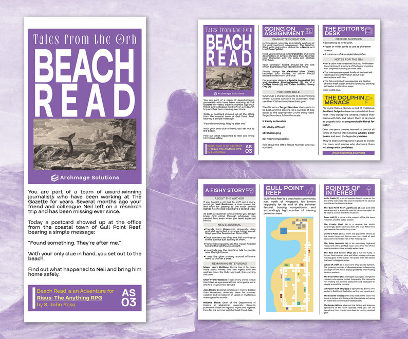 Tales from the Orb: Beach Read by Archmage Solutions