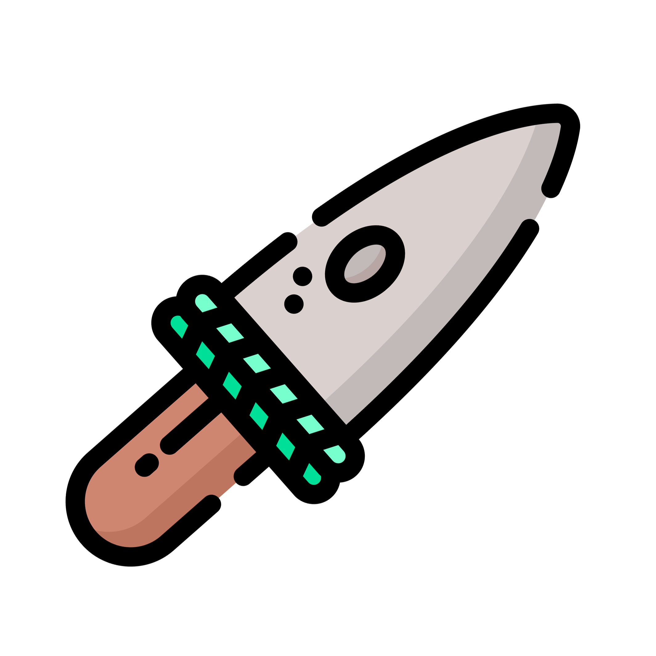 50 One-Handed Blades Asset Pack by innerchildstudio