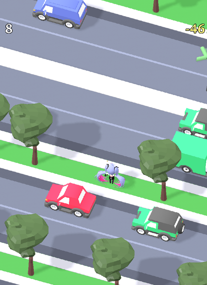 Hatsune Miku: Road Crossing by Jhef_012