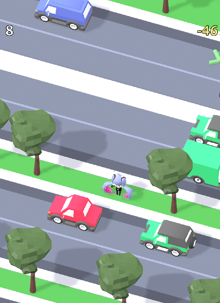 Hatsune Miku: Road Crossing by Jhef_012