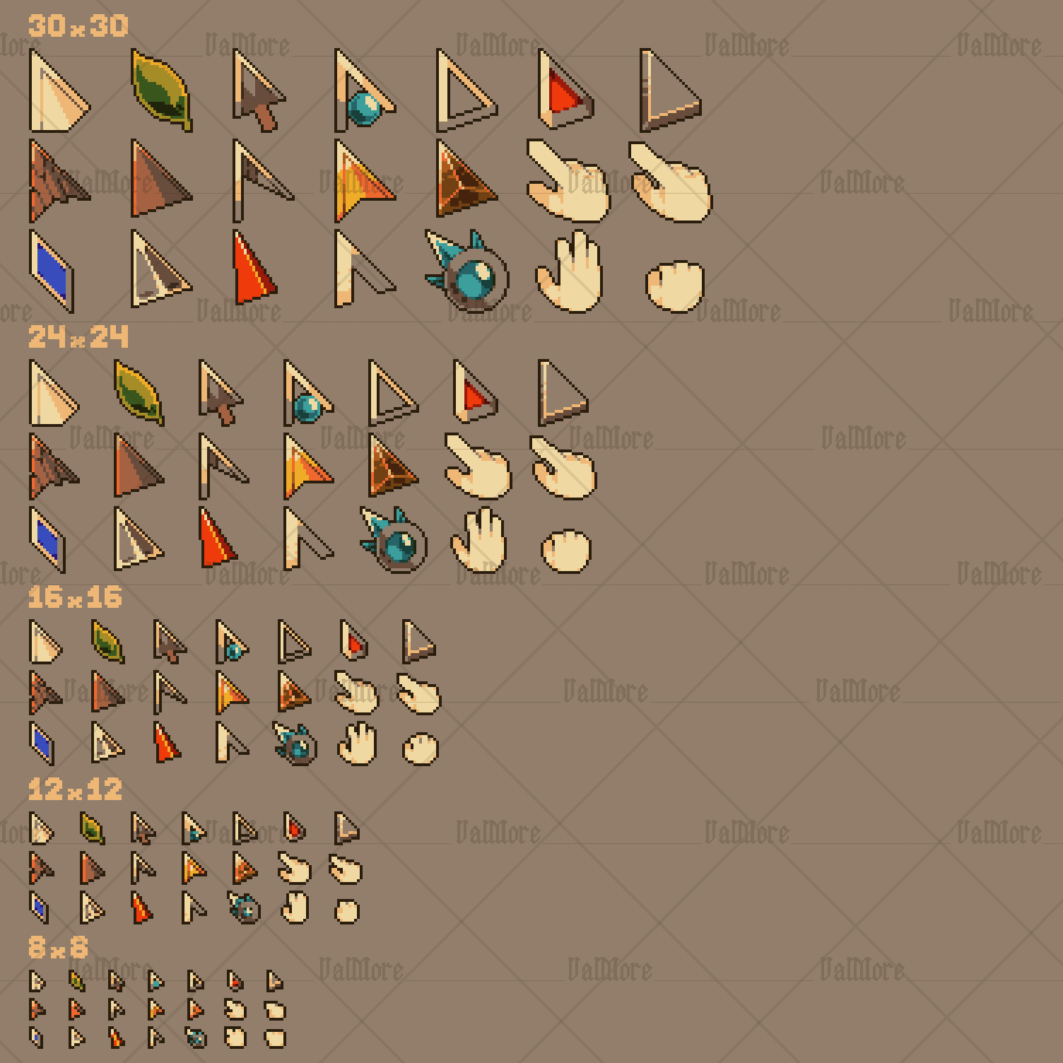 Cursors pack by MedievalMore