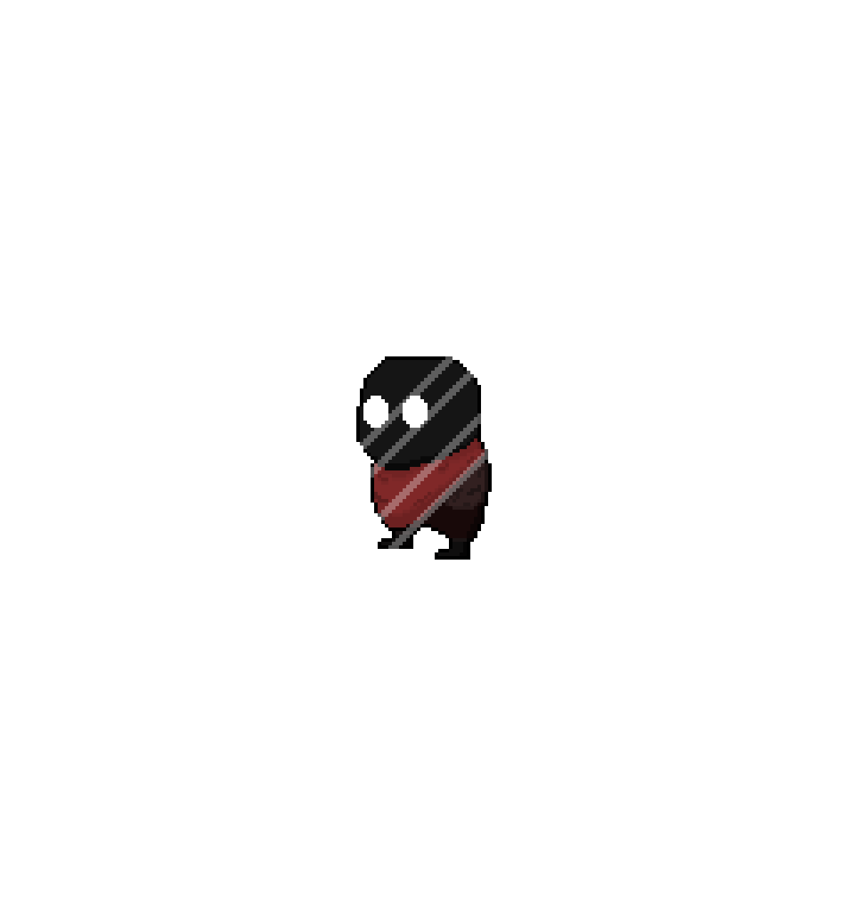64x64 4-direction pixel art character by Banners Called