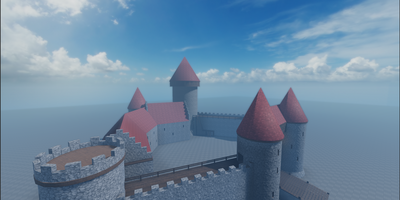 Free Roblox Castle Model – Optimized Medieval Asset for Roblox Studio ...