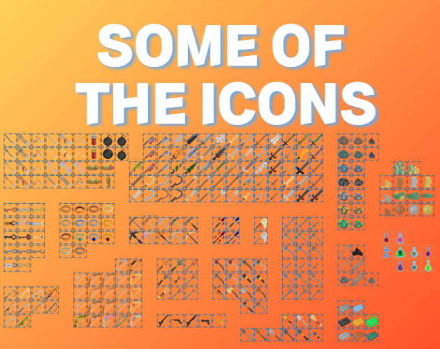 2JU's Mega 16x16 Icon pack 2,674 Sprites by TwoJYou