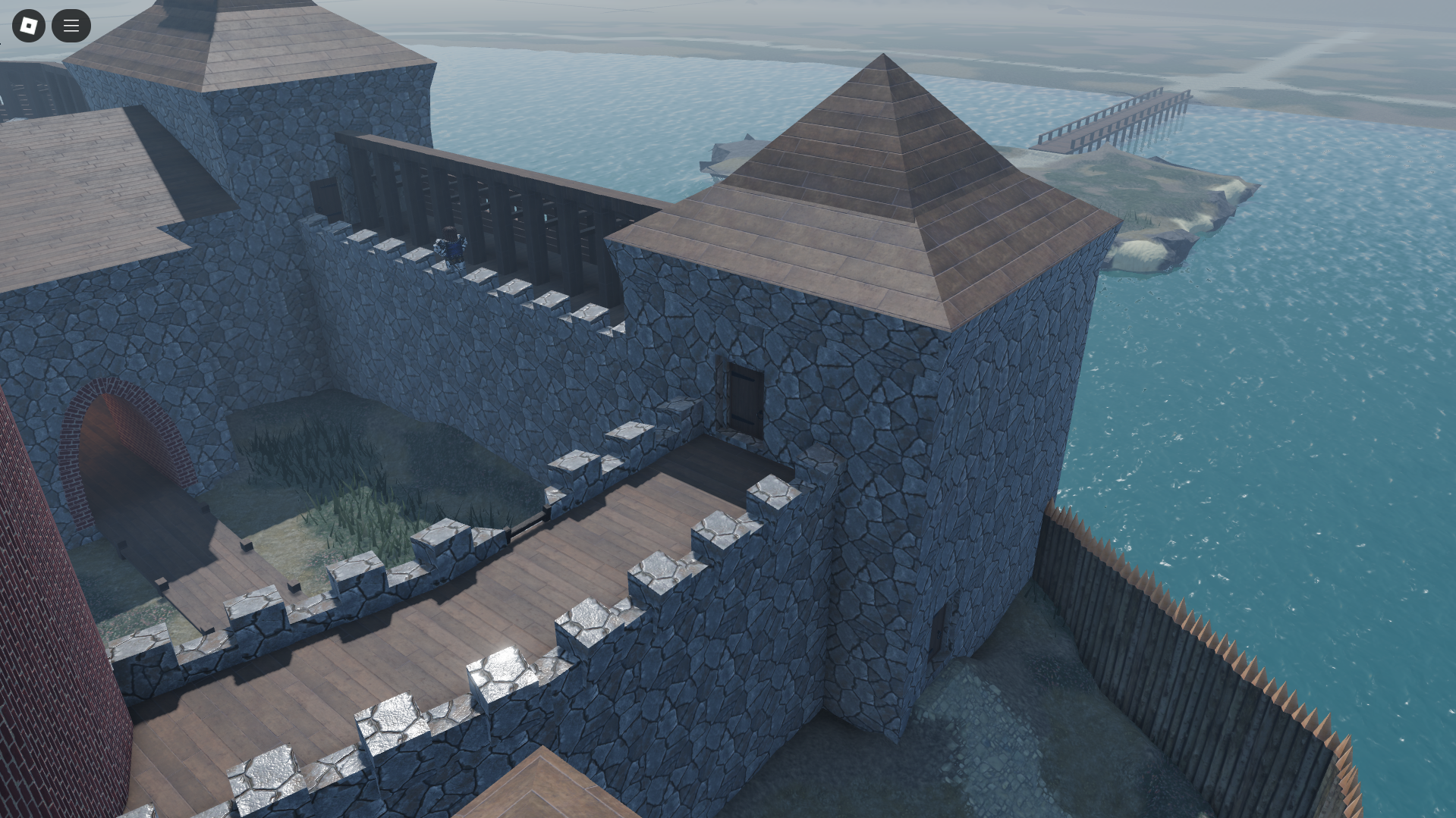 1300s Medieval Castle – Stunning Island Fortress by kwstudio.org